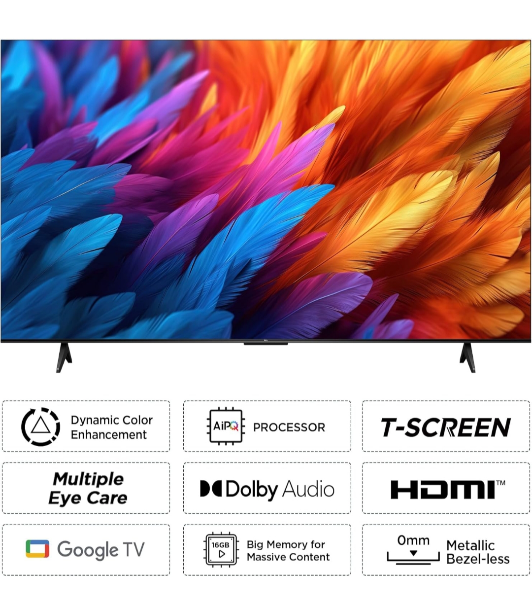 65 inches (165 cm) 4K QLED Frameless Android Smart TV – South Empire