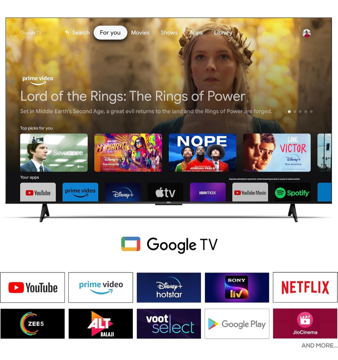 85 inches (215 cm) 4K QLED Frameless Smart TV – South Empire